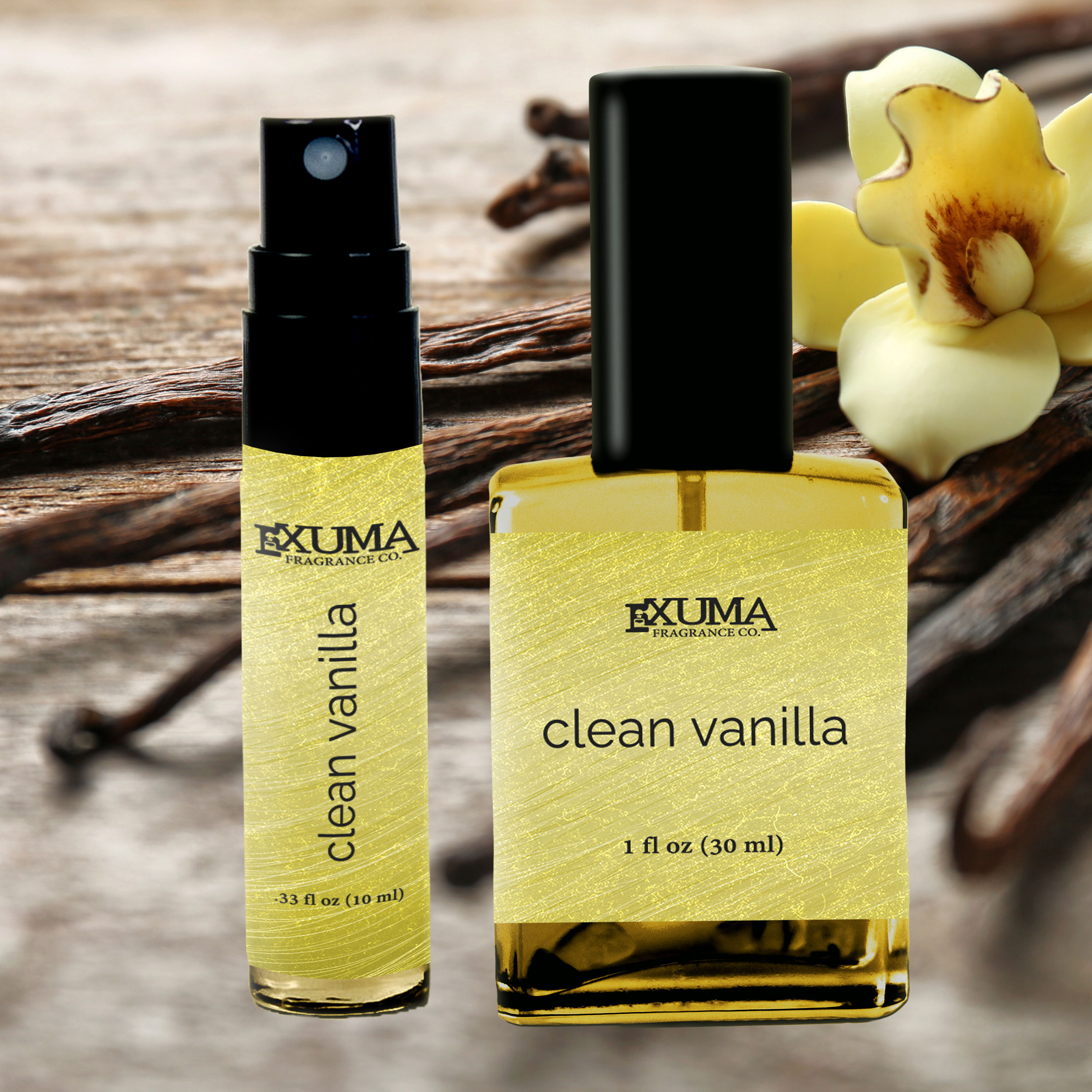 Clean Vanilla - Exquisite Vanilla Perfume - Exuma Fragrance Co.