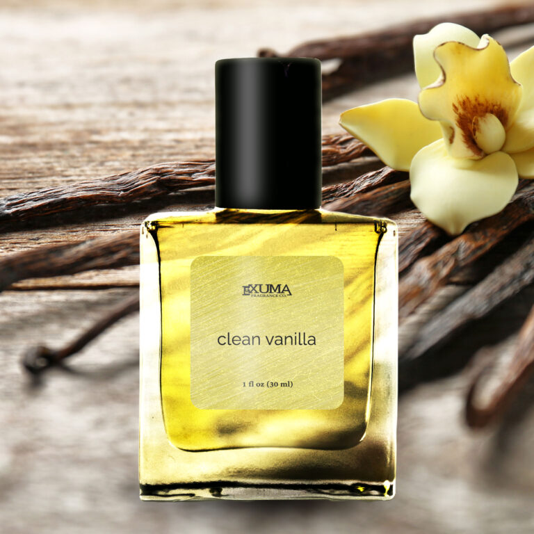 Clean Vanilla - Vanilla Perfume with Musk and Orchid - Exuma Fragrance Co.